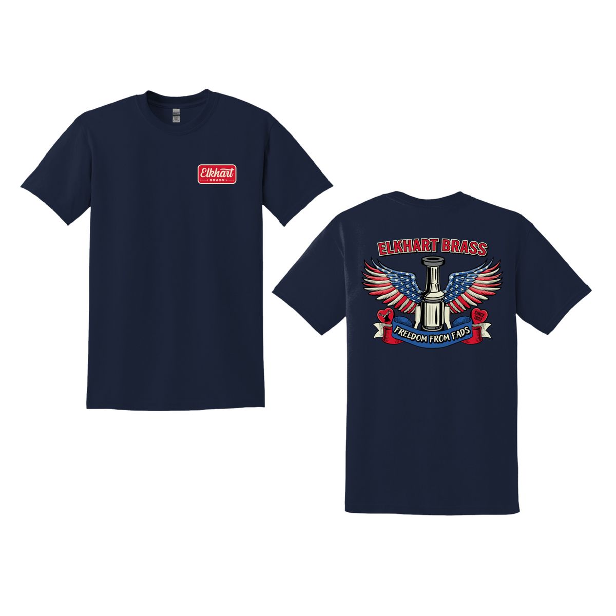 Since 1902 XD American Flag Shirt - Elkhart Brass – Elkhart Brass